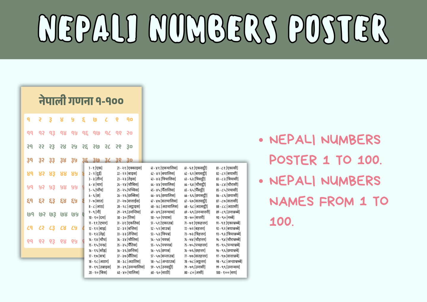 Nepali Numbers